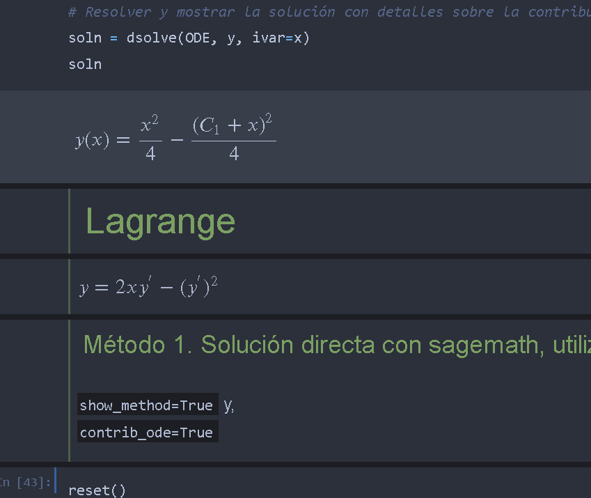 Ecuaciones Diferenciales 1er Orden Lineales y No-Lineales (código)